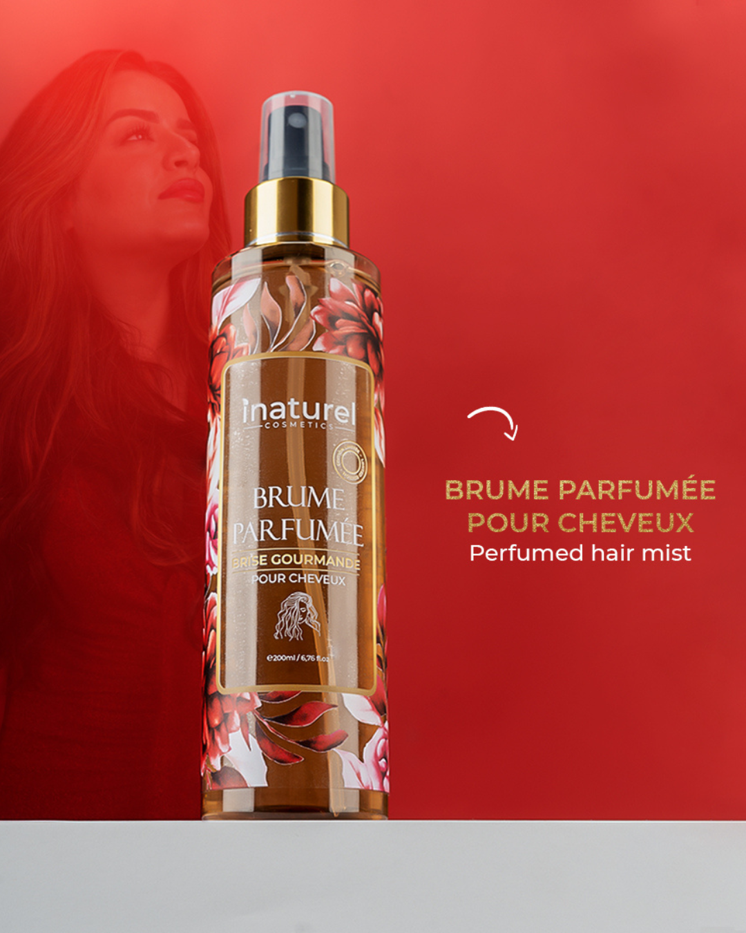 Brume Cheveux Parfumée 200ml – Brillance & Protection | Inaturel